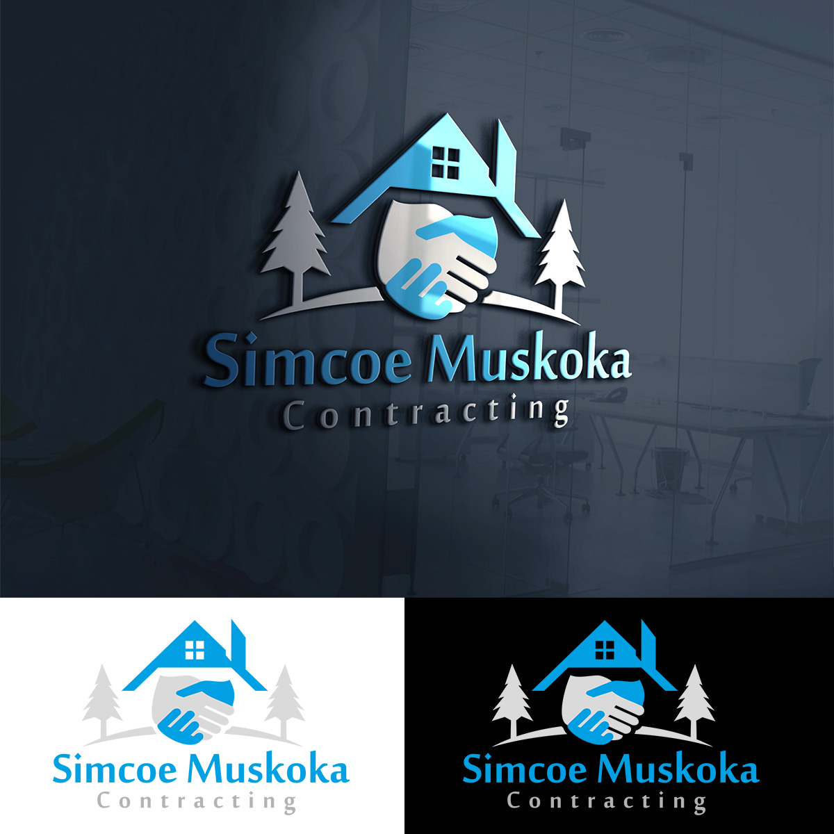 Logo Design for Simcoe Muskoka Contracting by Vegerian | Design #21150024