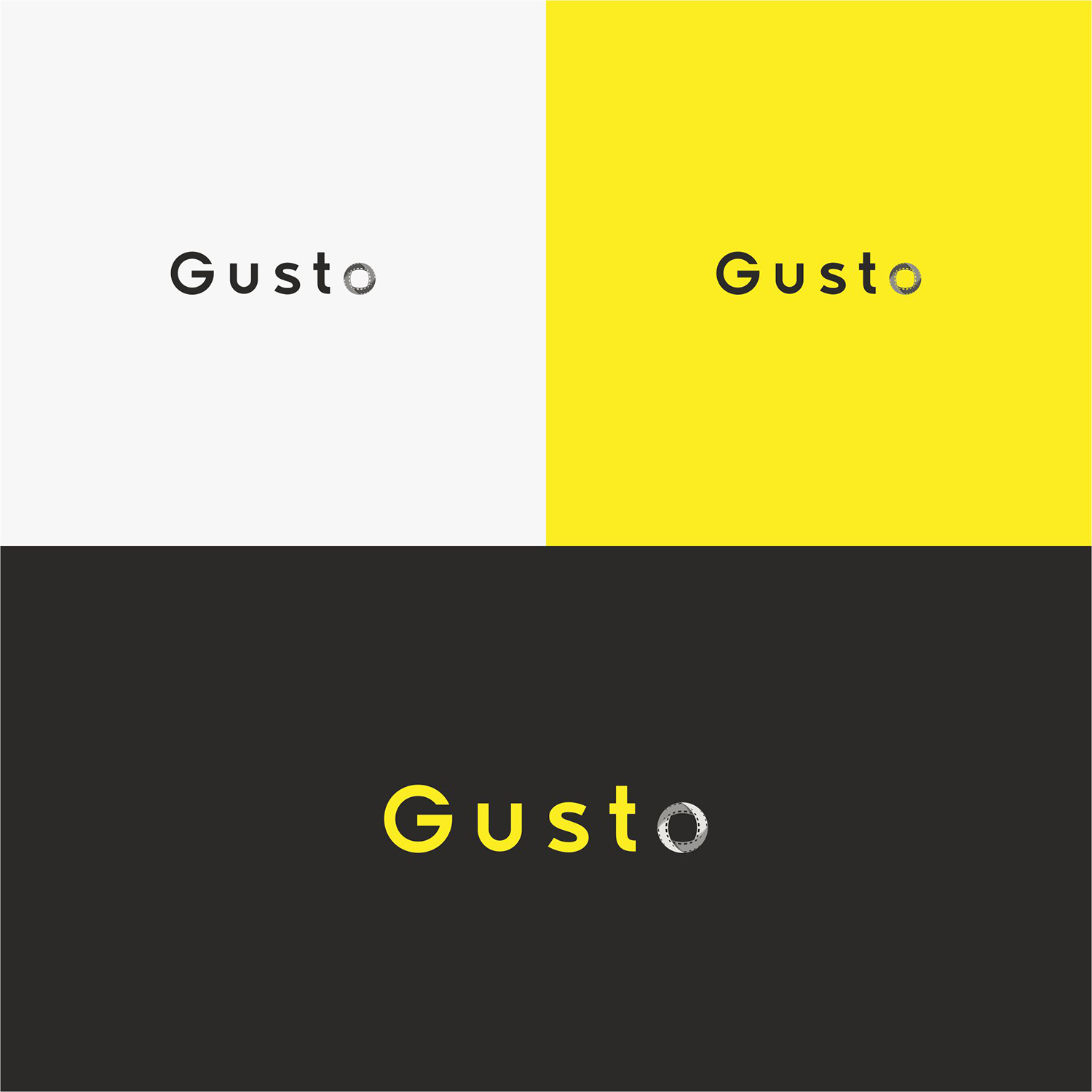 Bold, Modern, Video Production Logo Design for Gusto. by theJangAbayz ...