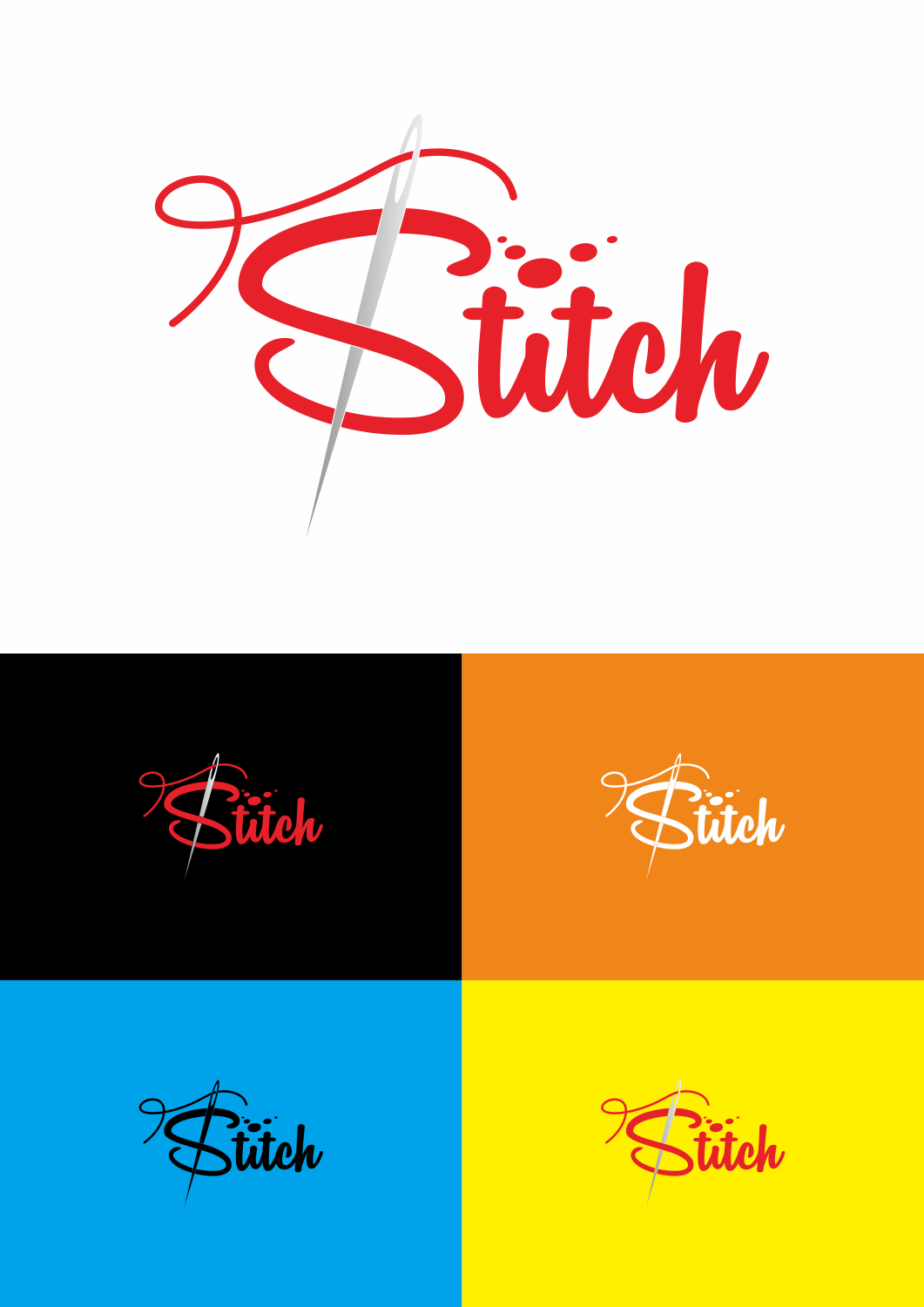 Modern, Upmarket, Fashion Logo Design for STITCH by as_graphic | Design ...
