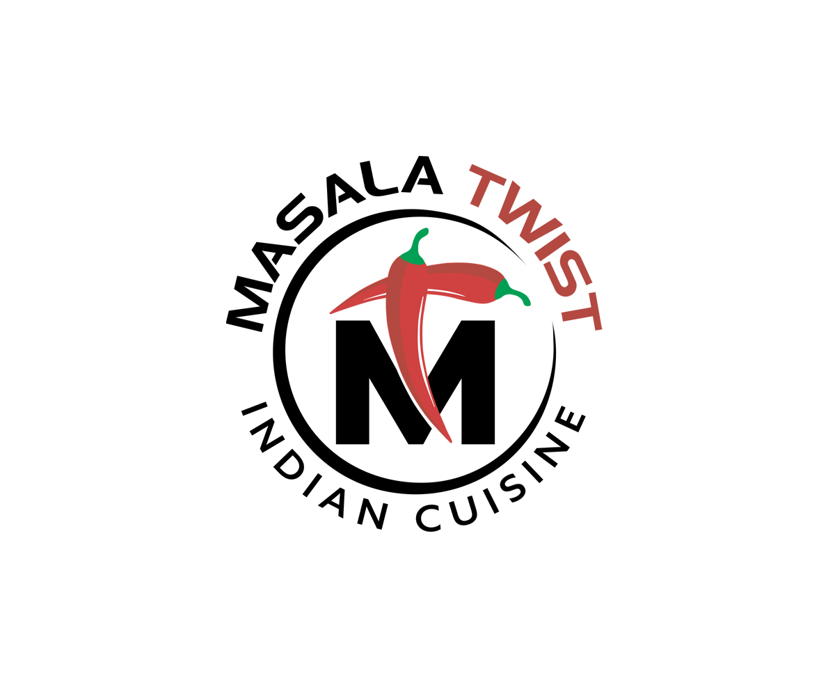 Serious, Elegant, Indian Restaurant Logo Design for Masala Twist by ...