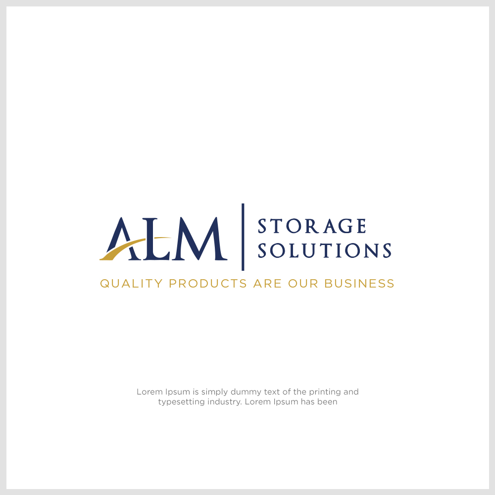 Elegant, Playful, Retail Logo Design for ALM Storage Solutions ...