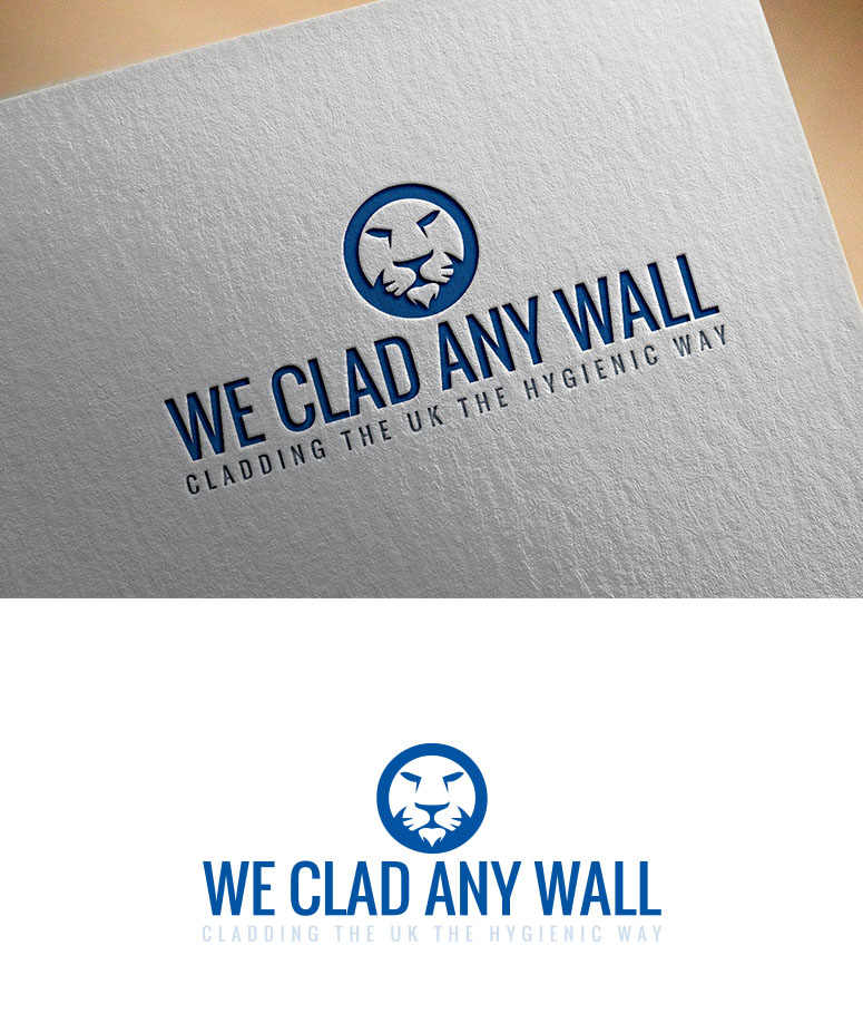 Modern, Upmarket, Commercial Logo Design for We Clad Any Wall by Tinu ...