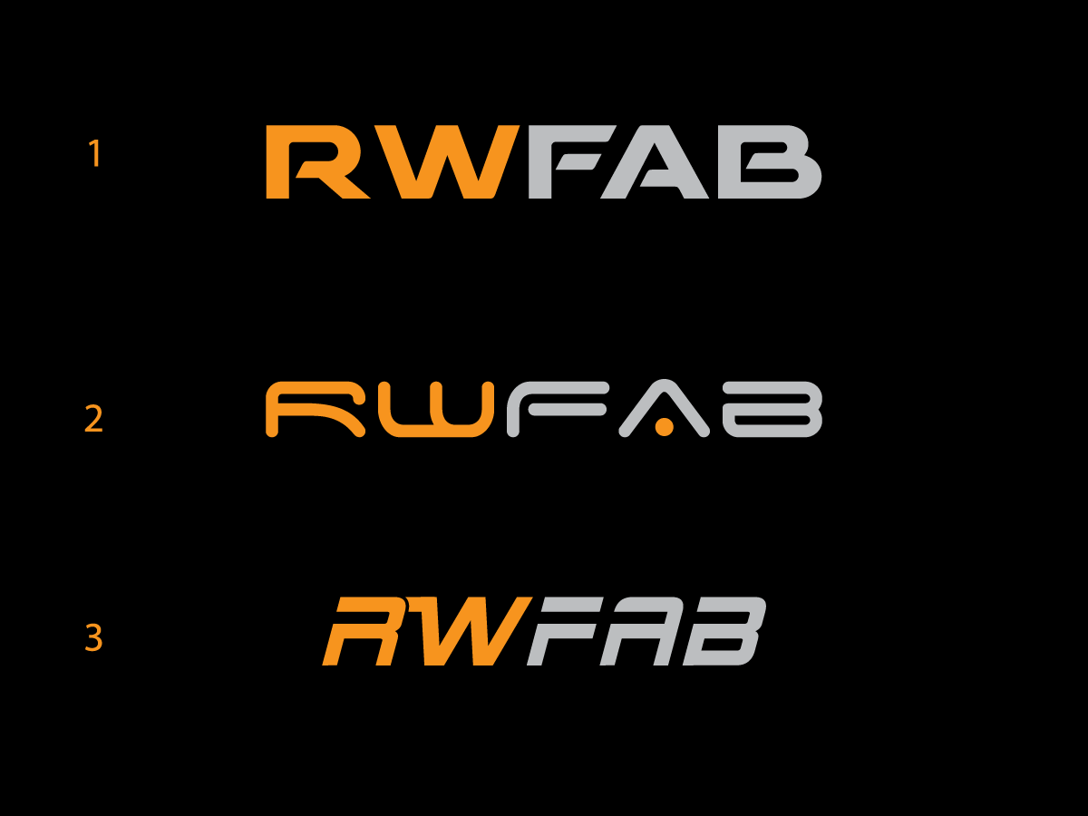 Professional, Masculine, Steel Fabrication Logo Design for R.W. FAB by ...