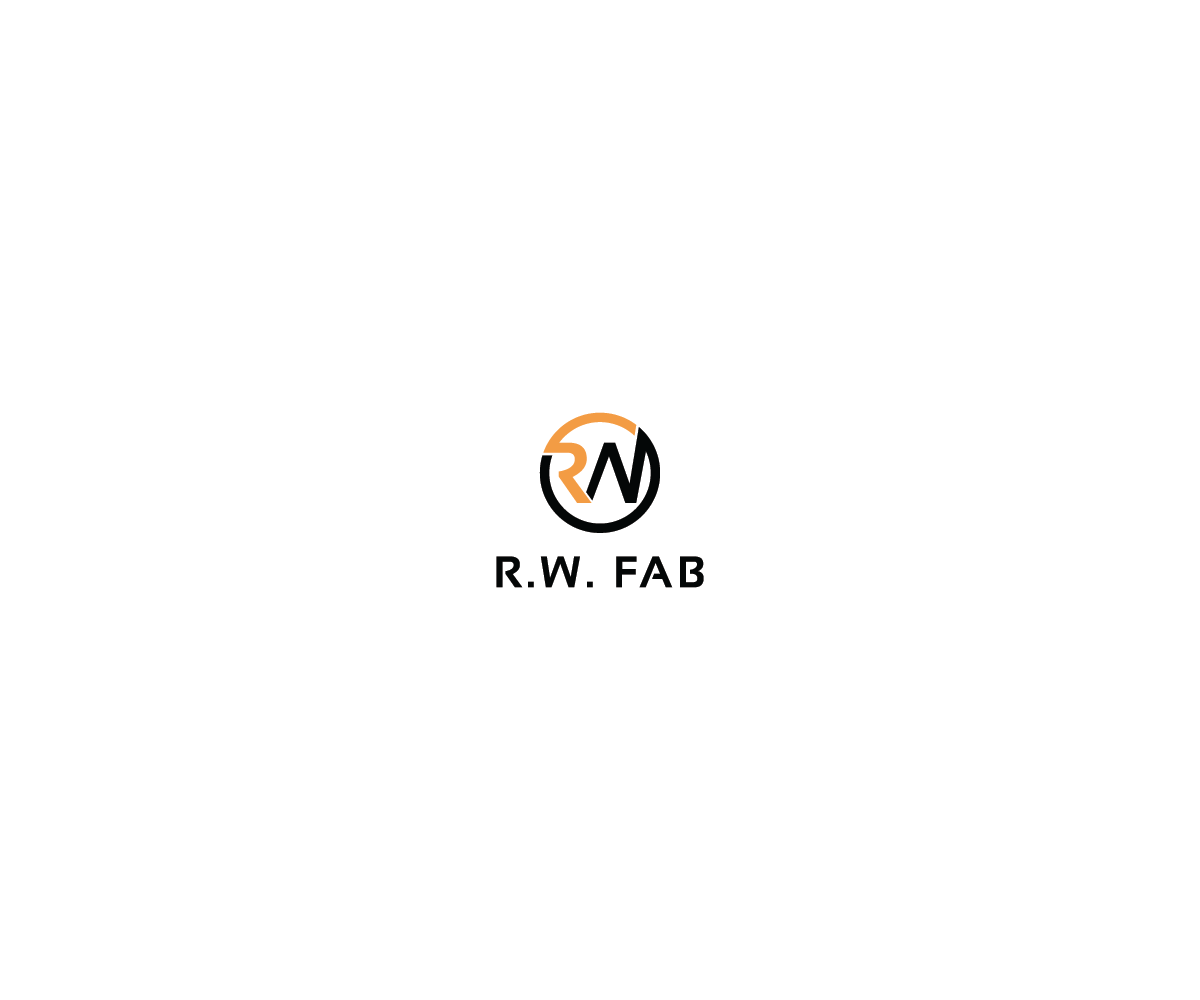 Professional, Masculine, Steel Fabrication Logo Design for R.W. FAB by ...