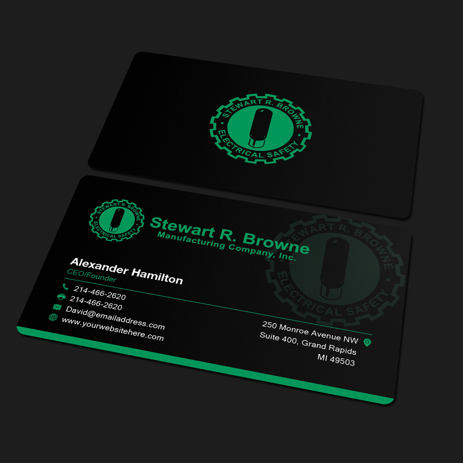 Professional, Bold Business Card Design for a Company by Sandaruwan ...