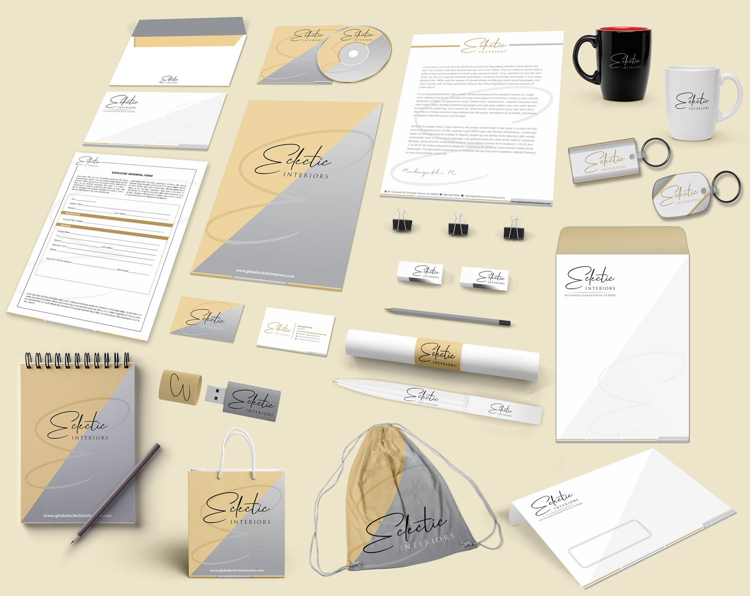 Elegant, Serious, Business Stationery Design for UNii by Petter Goms ...