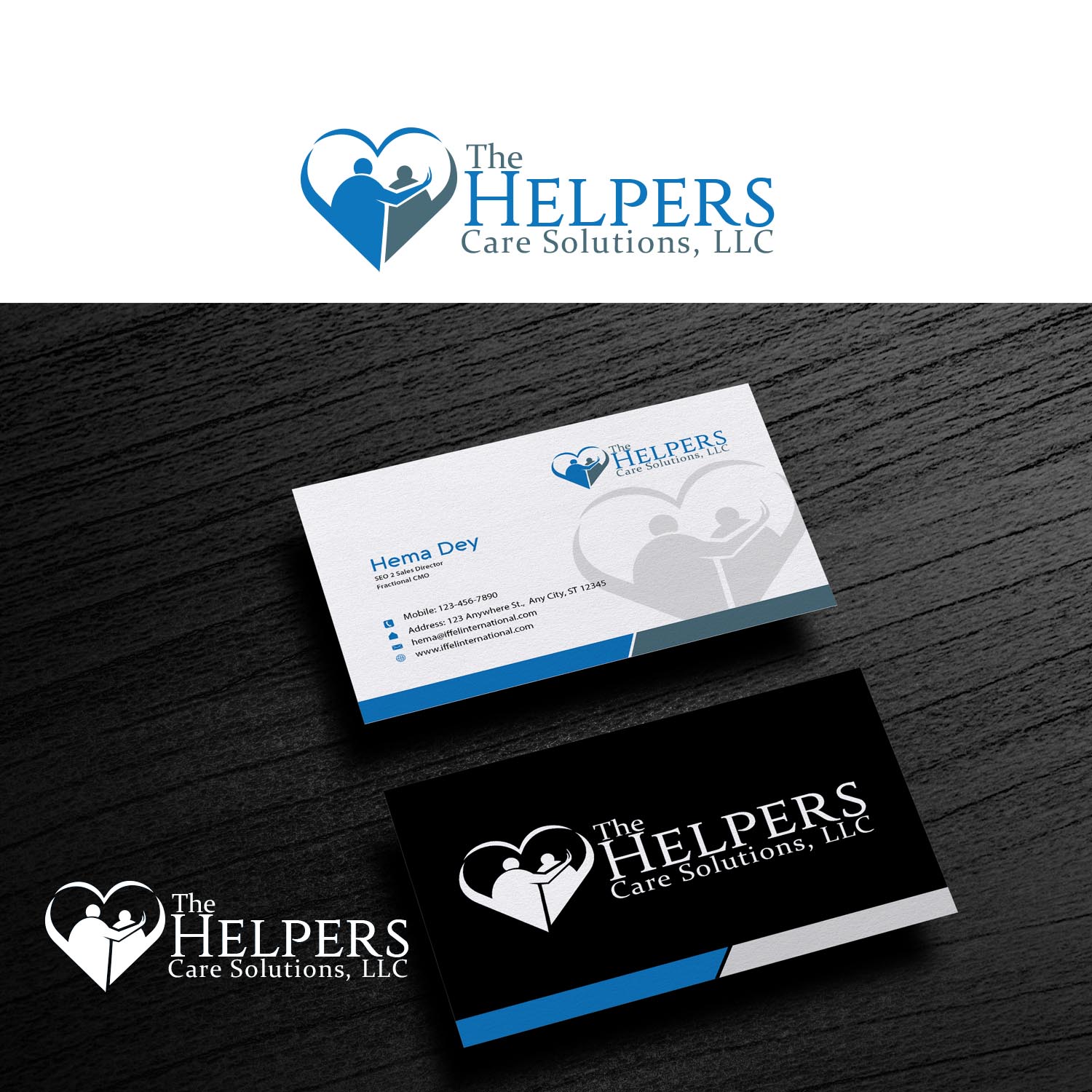 Modern, Professional, Home Health Care Logo Design for The Helpers ...