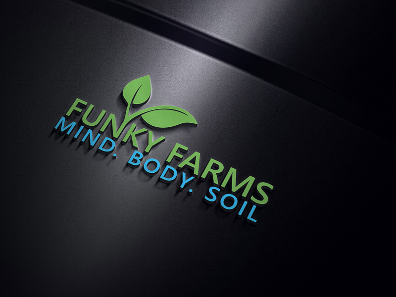 Playful, Personable, Farm Logo Design for Funky Farms (tagline: Mind ...
