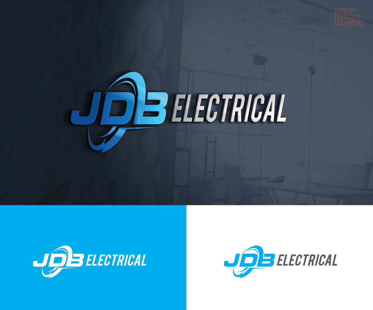 Elegant, Playful, Electrician Logo Design for JDB ELECTRICAL by step ...