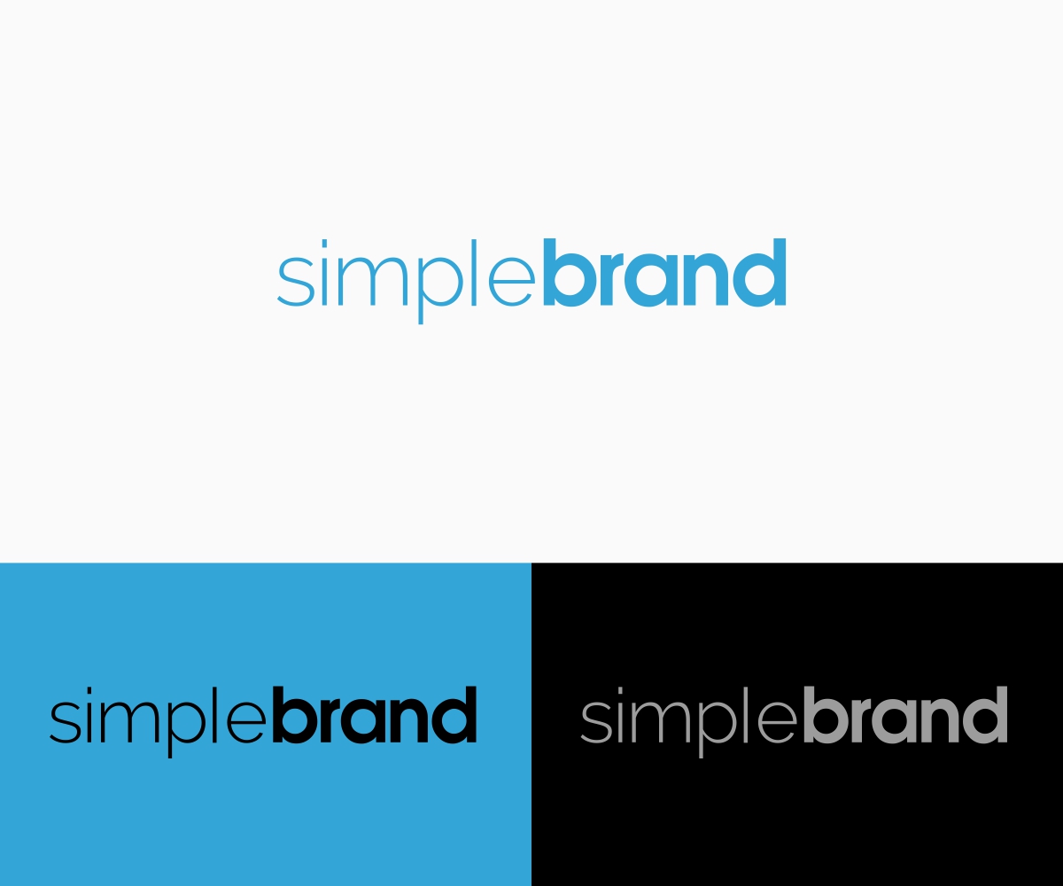 Bold, Modern Logo Design for the simple brand. by B8 | Design #21205759