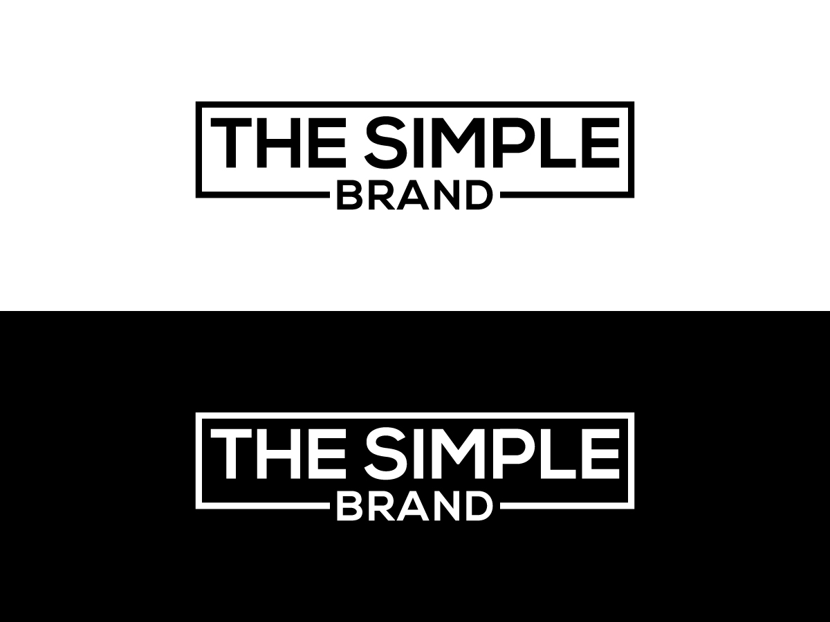 Bold, Modern Logo Design for the simple brand. by Rana H | Design #21260191