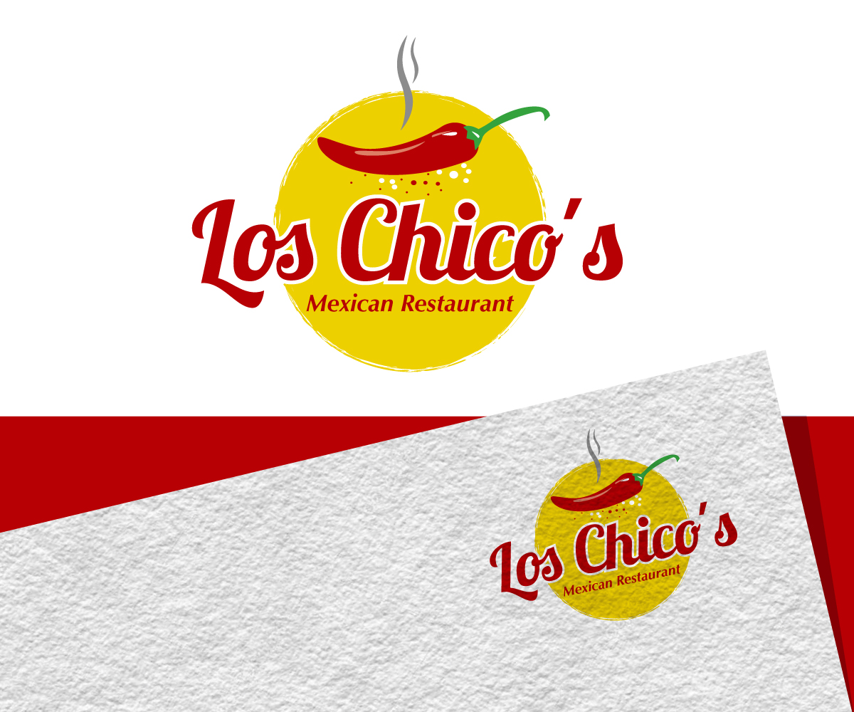 Colorful, Personable, Mexican Restaurant Logo Design for Los Chico's ...