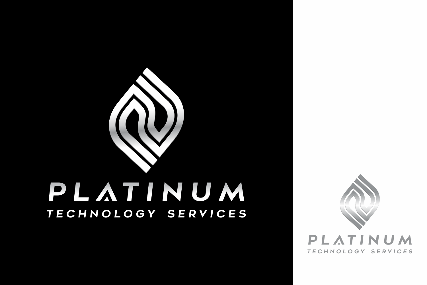 Logo Design for Platinum technology services by Gigih Rudya | Design ...