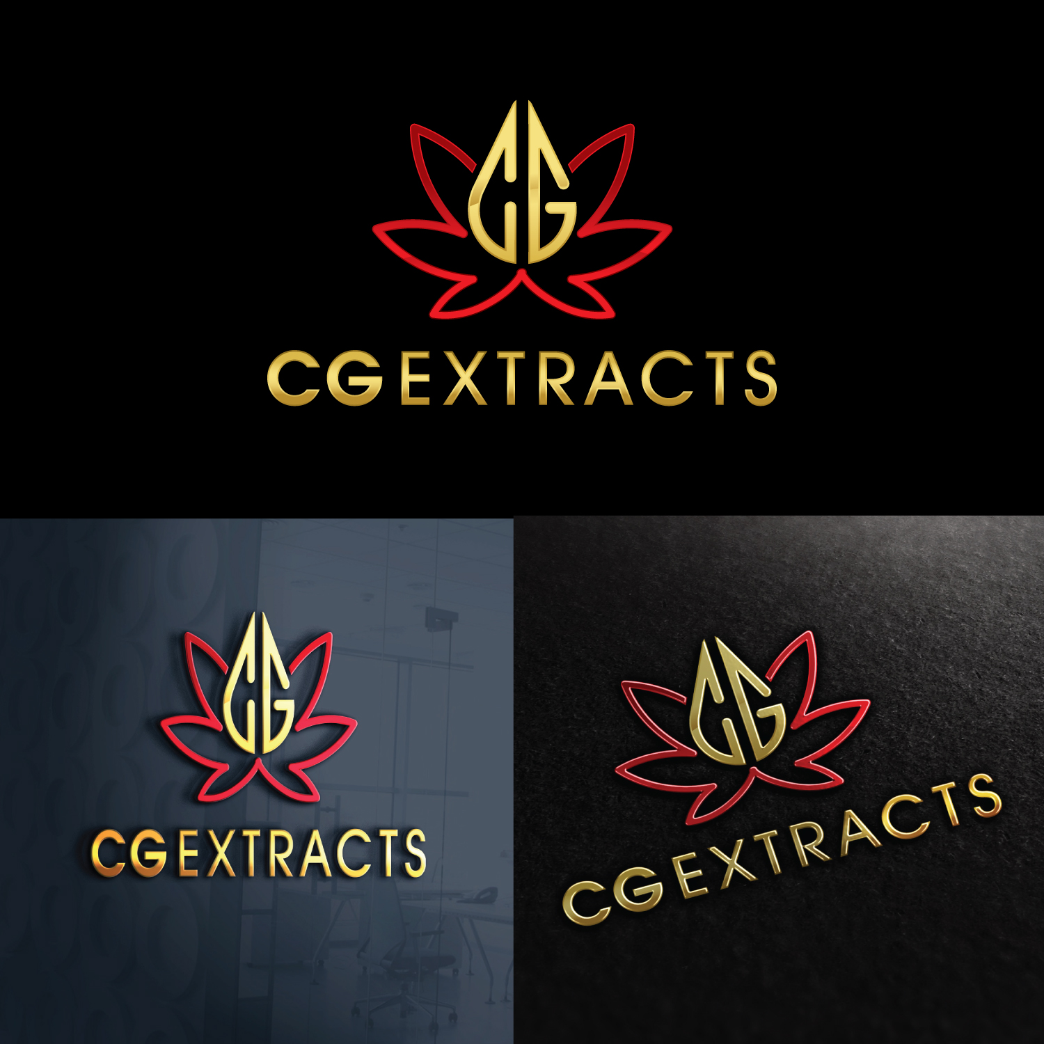 Modern, Playful, 420 Logo Design for CG Extracts by FourtuneDesign ...