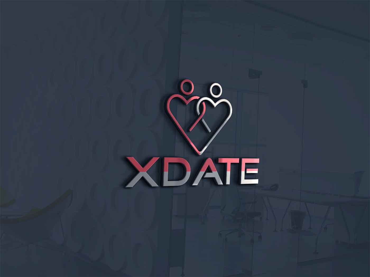 Elegant, Playful, Dating Logo Design for XDATE by saba uppol | Design ...