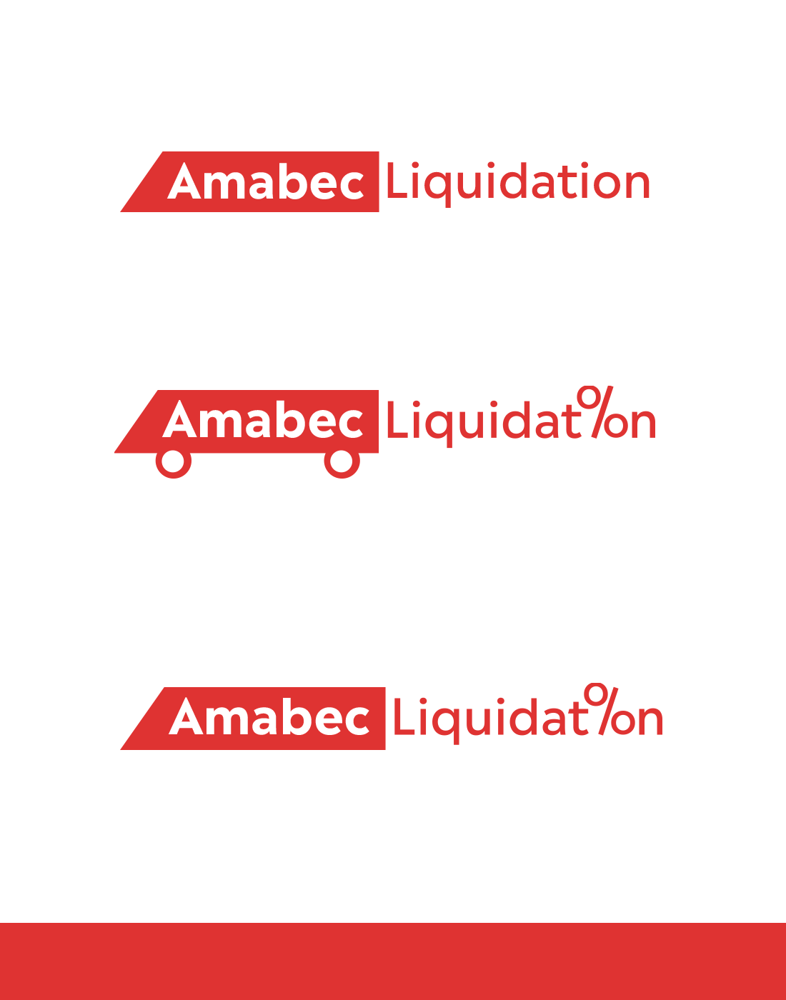 Economical, Modern Logo Design for Amabec Liquidation by Graphicsbox ...
