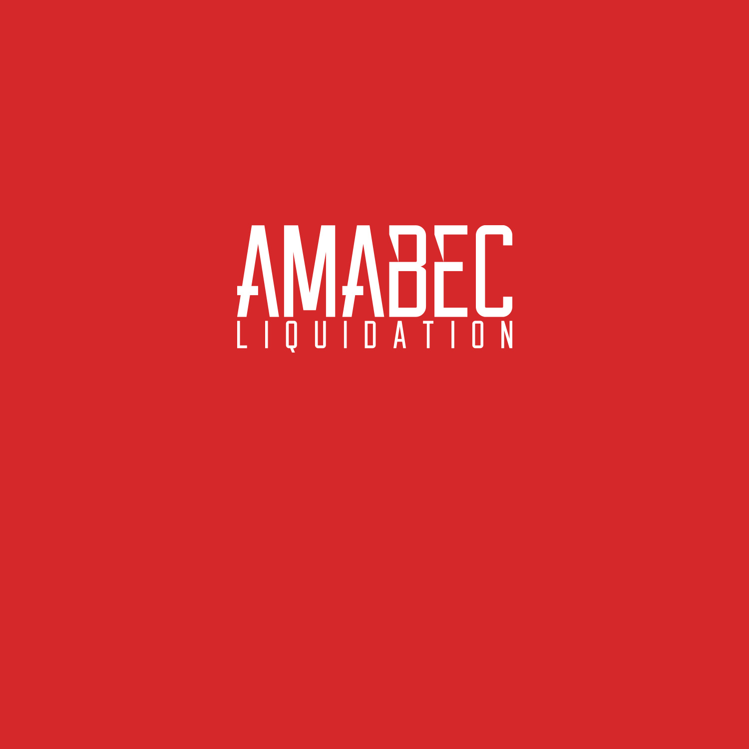 Economical, Modern Logo Design for Amabec Liquidation by ClearDesign ...