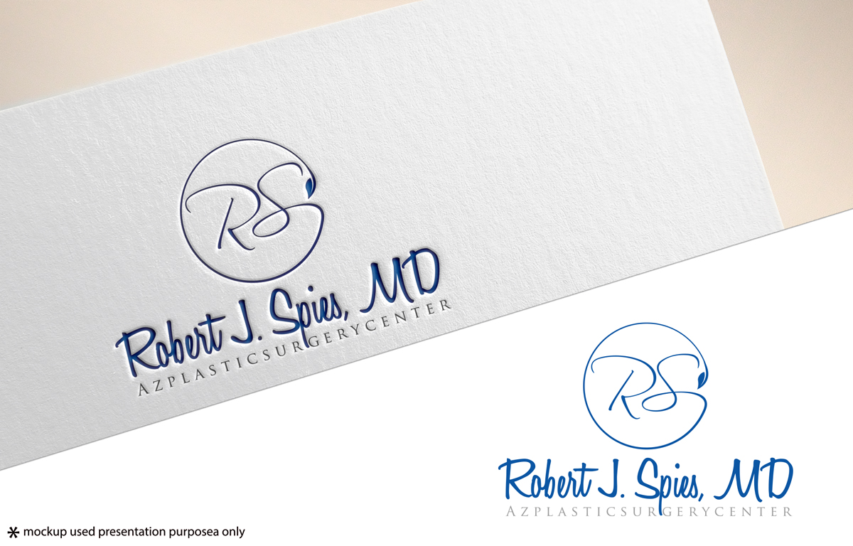 Bold, Professional, Plastic Surgery Logo Design for Robert J. Spies, MD ...