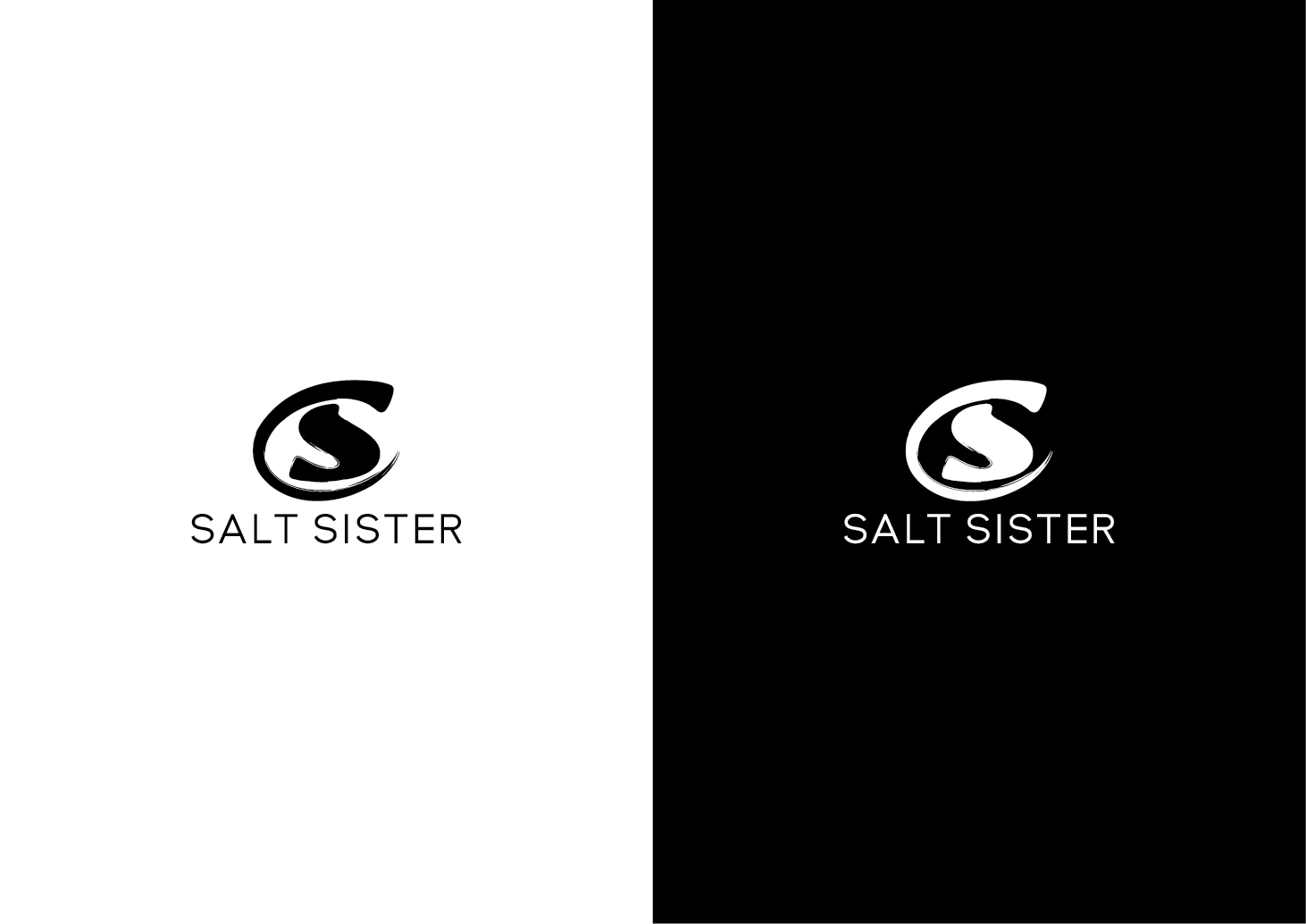 Modern, Feminine, Womens Clothing Logo Design for Salt Sister OR Salt ...