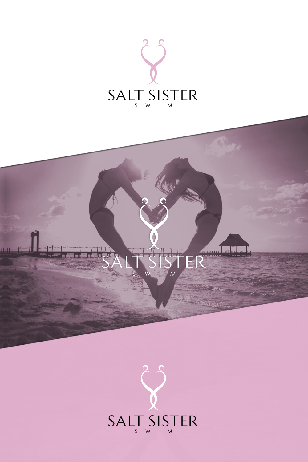 Modern, Feminine, Womens Clothing Logo Design for Salt Sister OR Salt ...