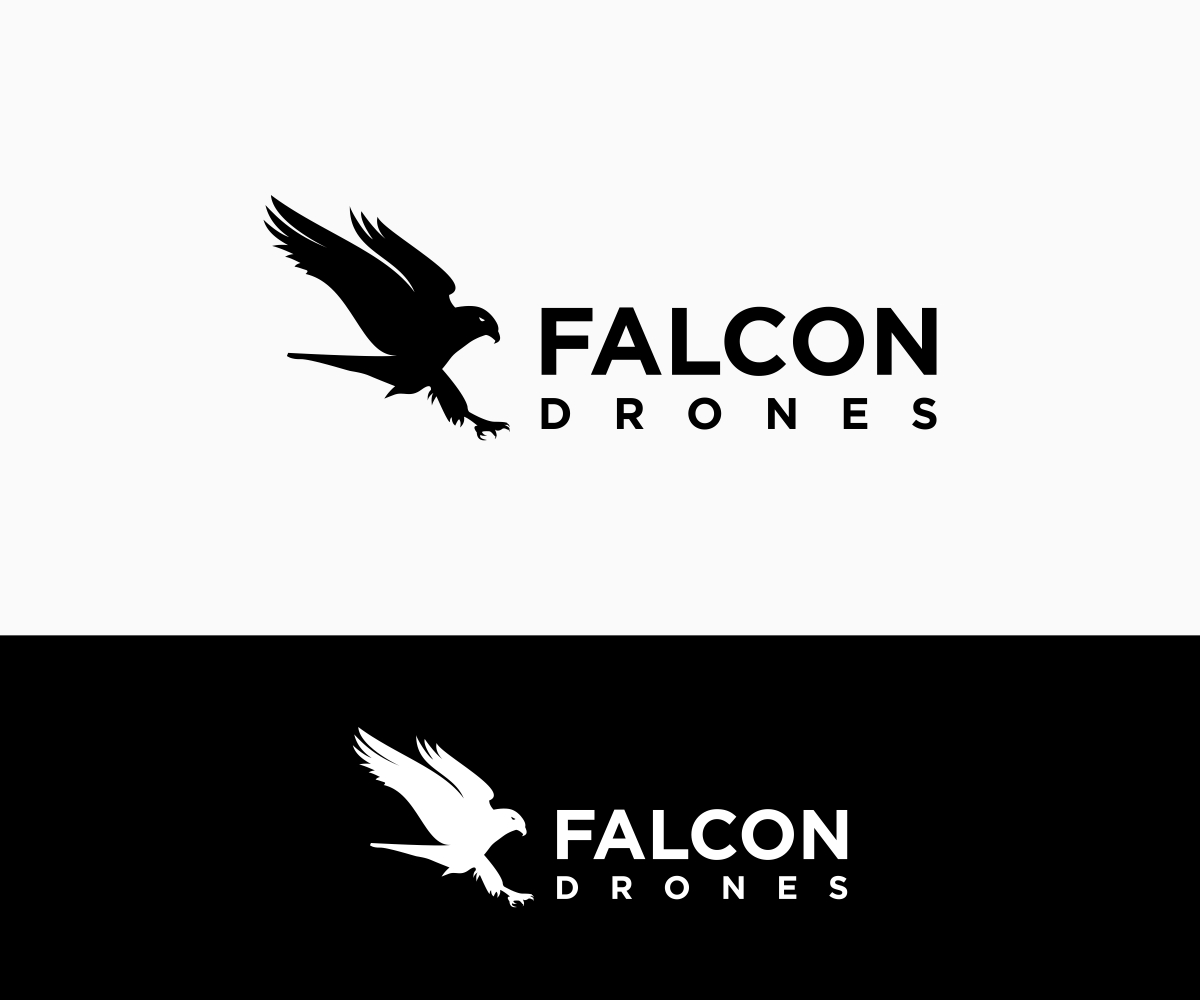 Serious, Modern Logo Design for Falcon Drones by B8 | Design #21298527