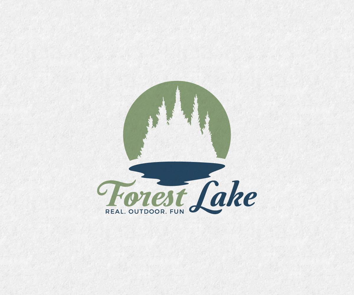 Upmarket, Modern Logo Design for “Forest Lake” or a symbol that ...