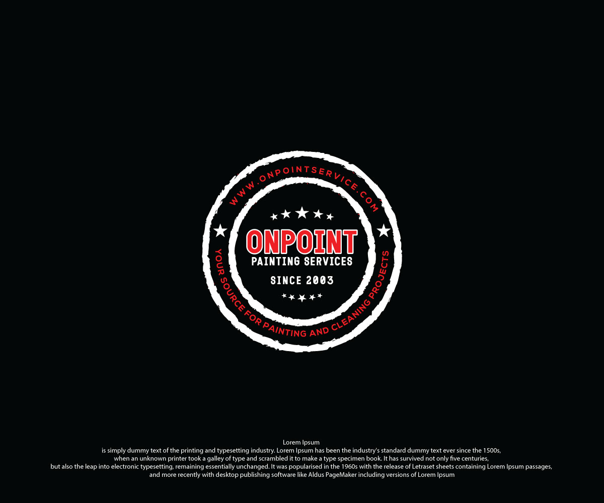 Traditional, Professional, Commercial Logo Design for Onpoint Painting ...