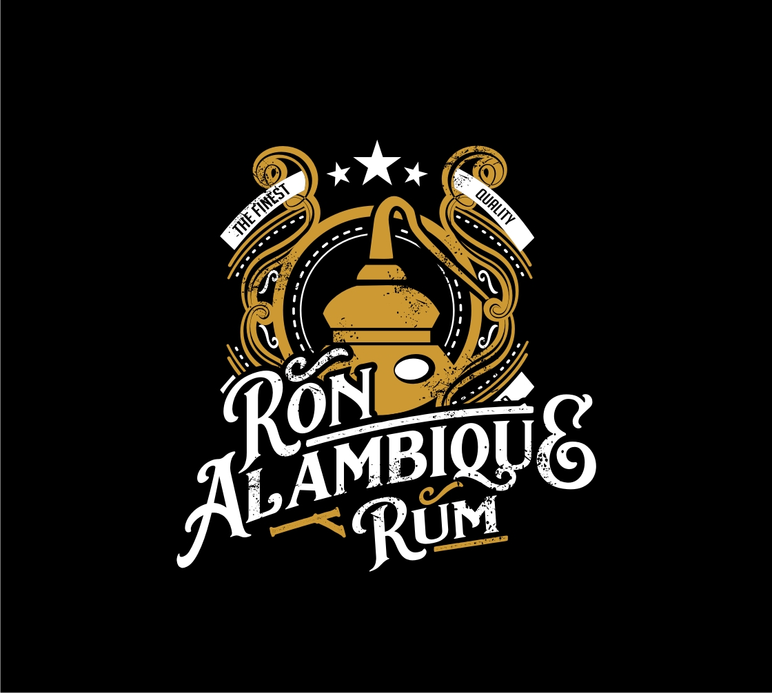Conservative, Upmarket Logo Design for "Ron Alambique" by ree23 ...