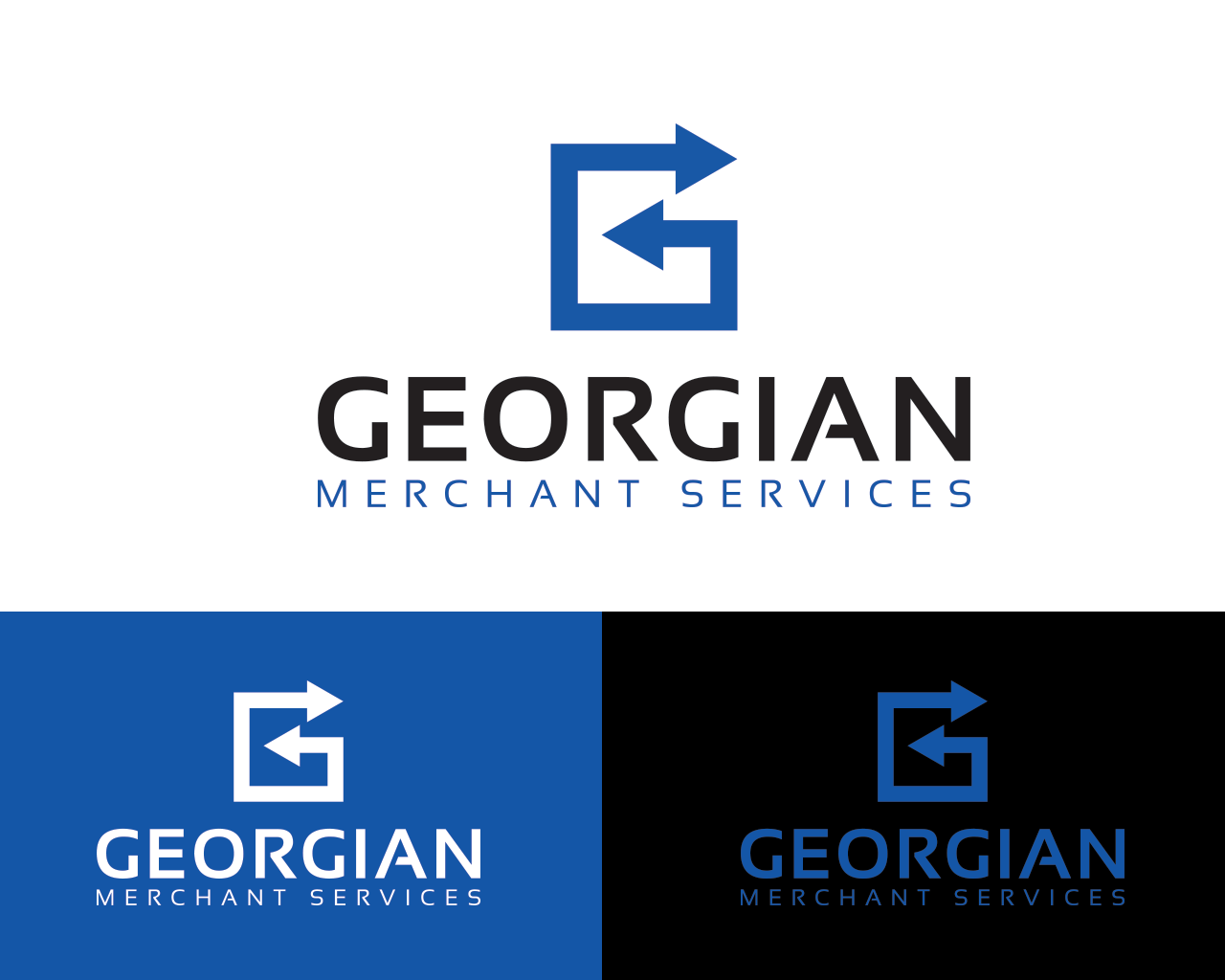 Upmarket, Elegant, Fintech Logo Design for Georgian Merchant Services ...