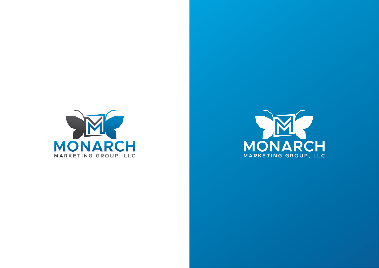 Logo Design for I would the logo symbol and "Monarch Marketing Group ...