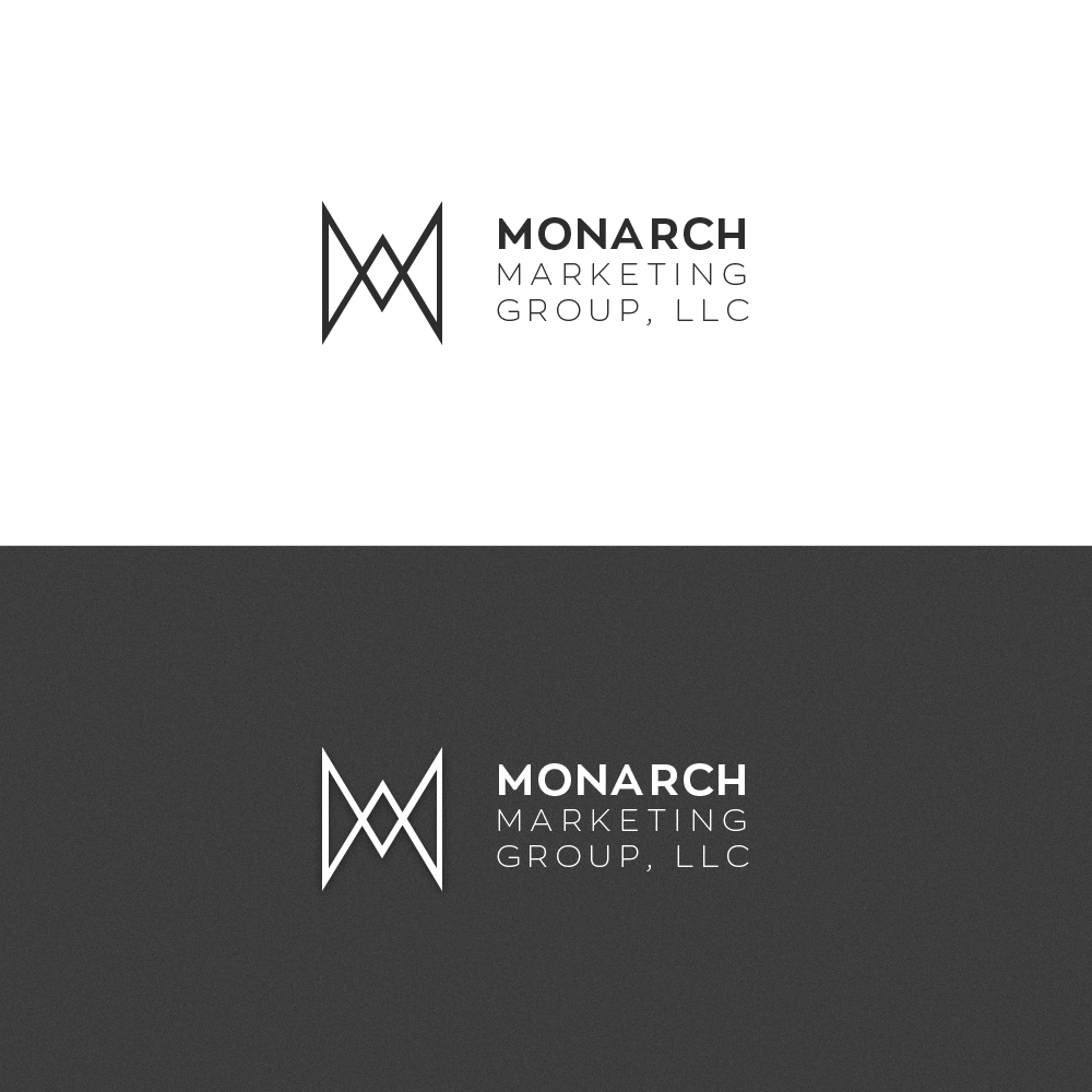 Logo Design for I would the logo symbol and "Monarch Marketing Group ...