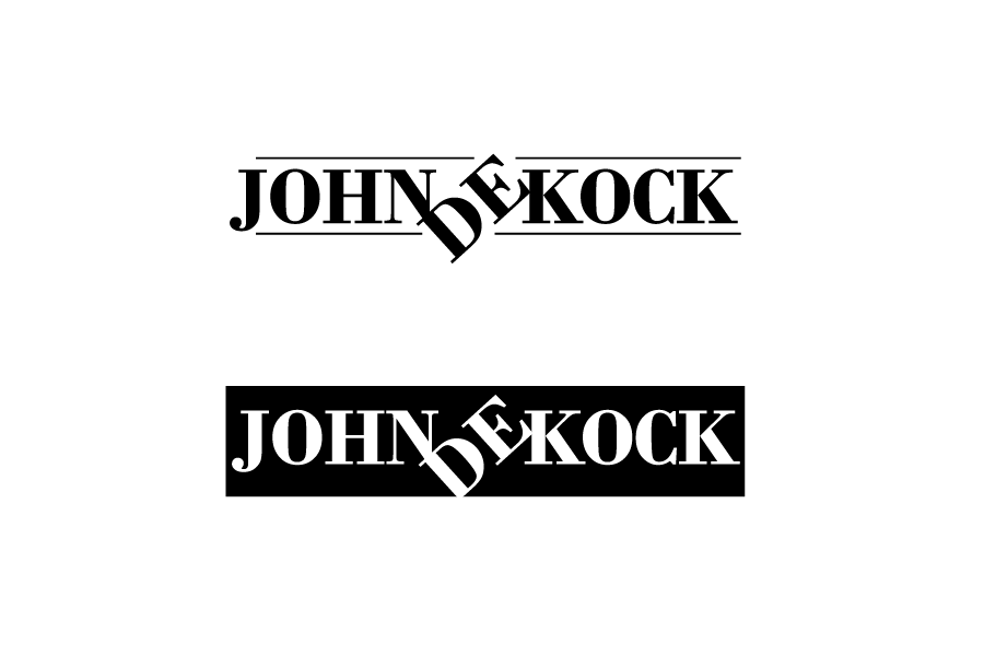 Masculine, Bold Logo Design for John De Kock by jaime.sp | Design #21385247