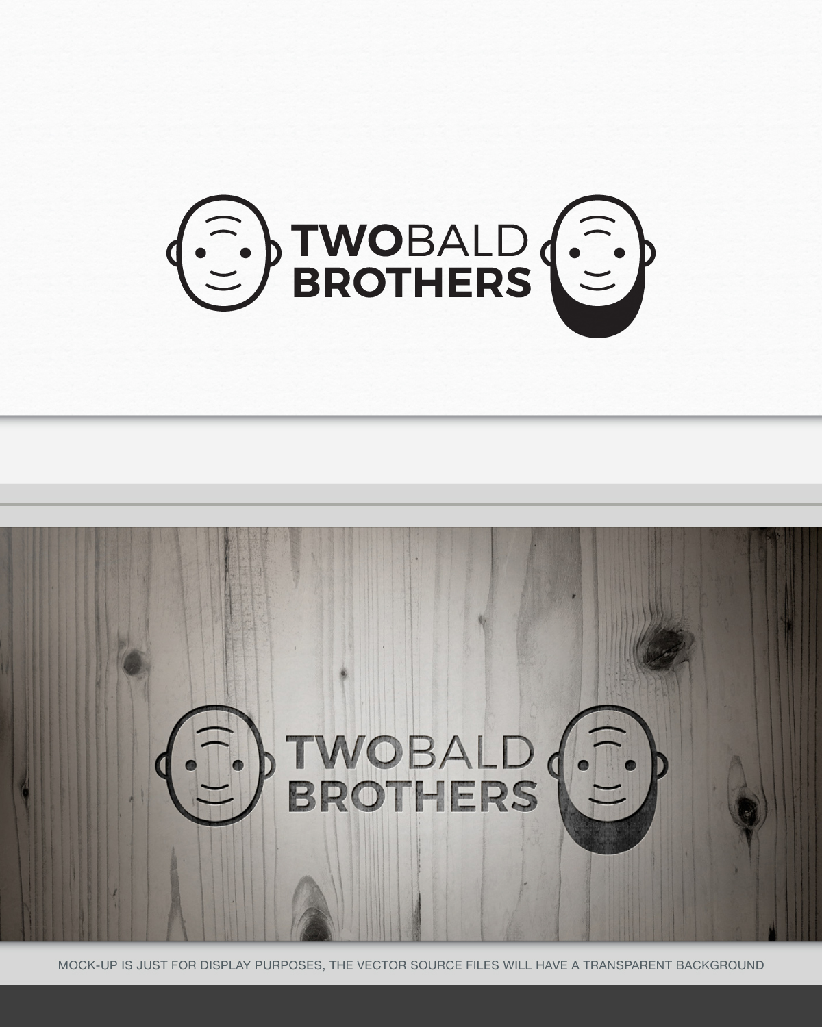 Logo Design for Two Bald Brothers by AD-X | Design #21424454
