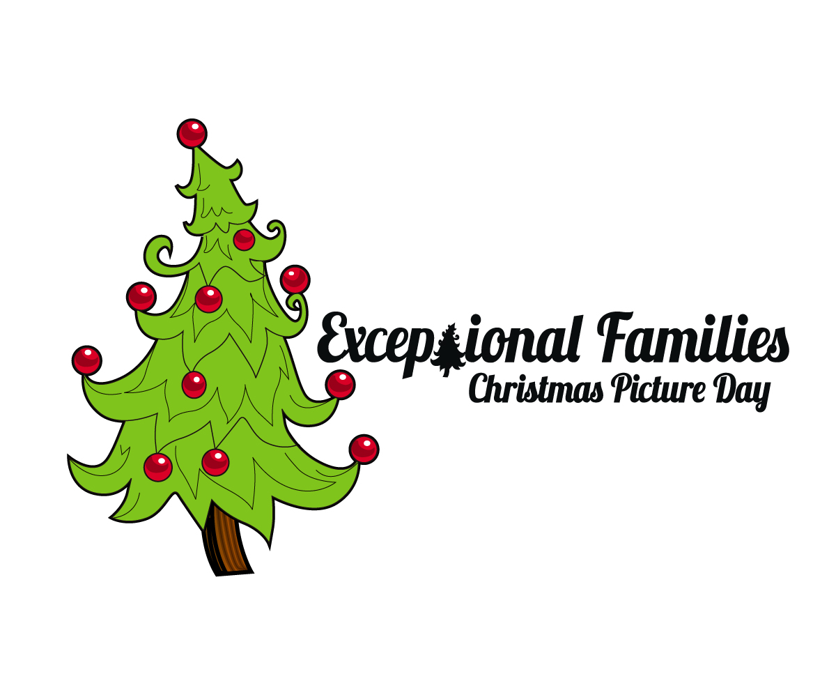Logo Design for Exceptional Families Christmas Picture Day, Providing ...