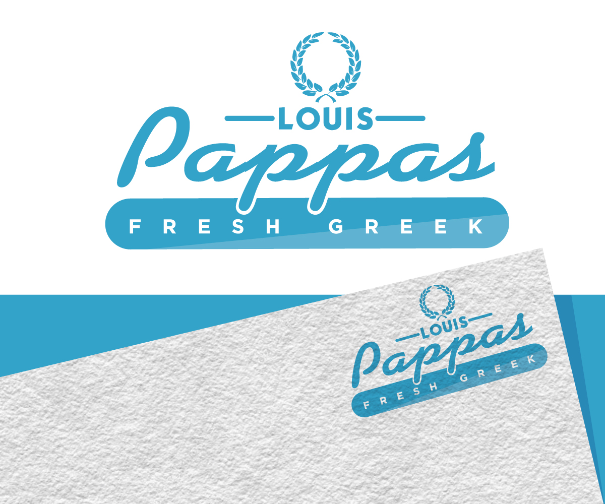 Playful, Colorful, Greek Restaurant Logo Design for Louis Pappas Fresh ...