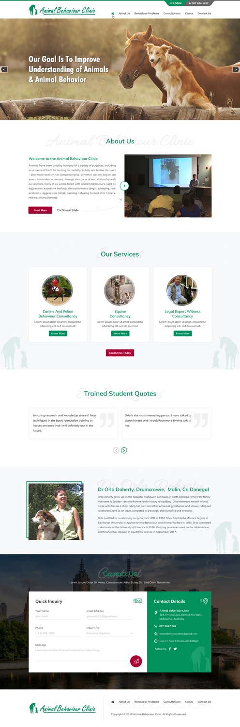 Professional, Serious, Legal Web Design for Text to be decided on by ...