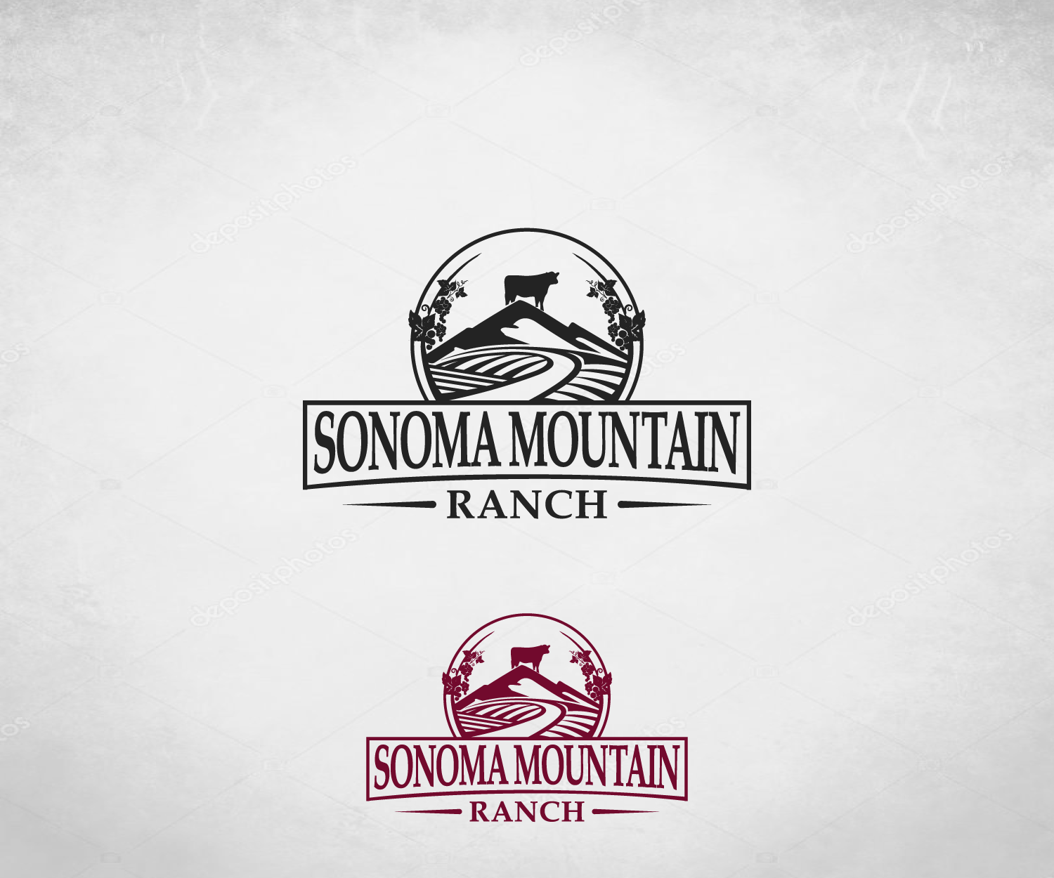 Serious, Professional Logo Design for Sonoma Mountain Ranch. by anico ...