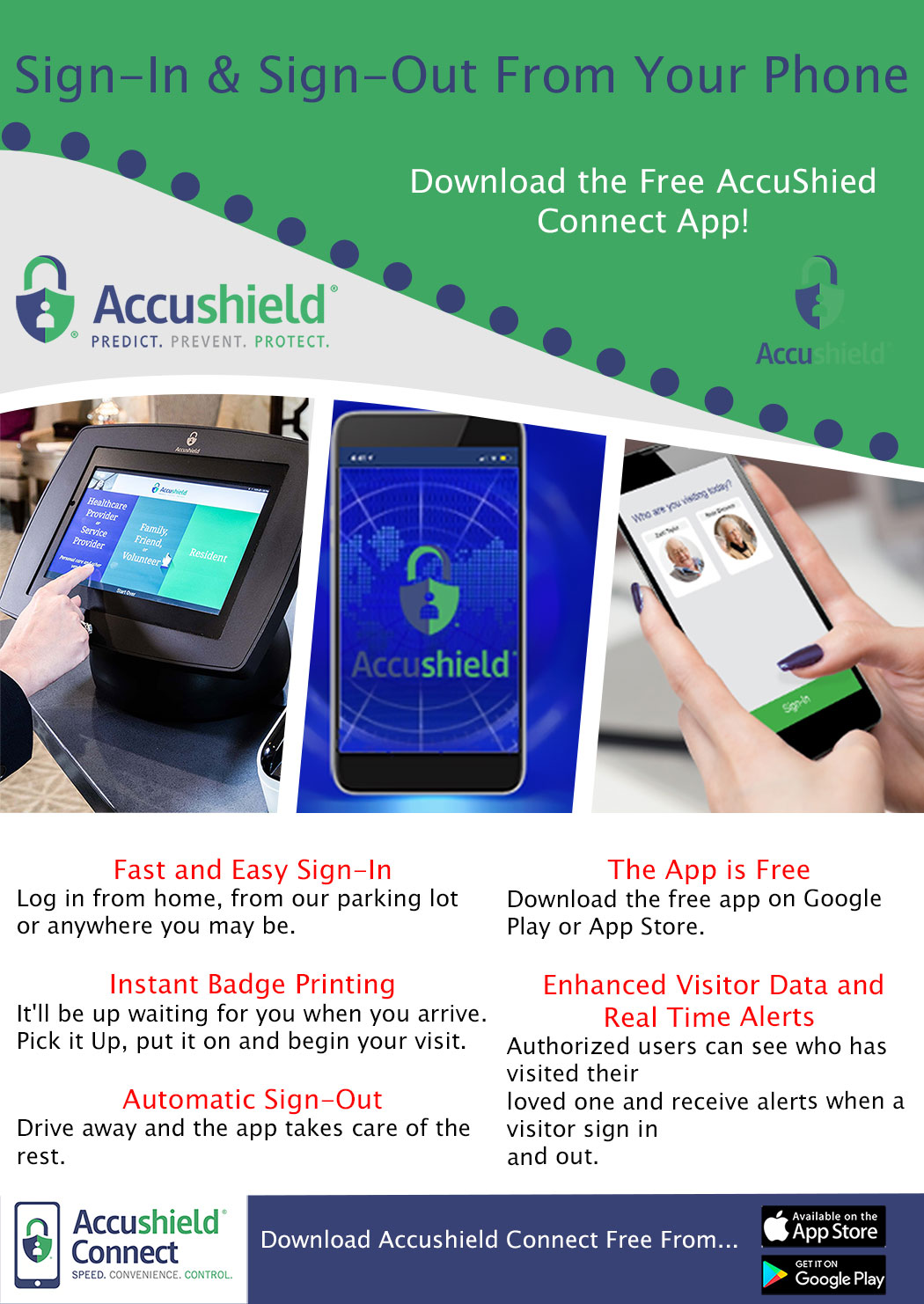 Bold, Playful, Assisted Living Flyer Design for accushield by ...