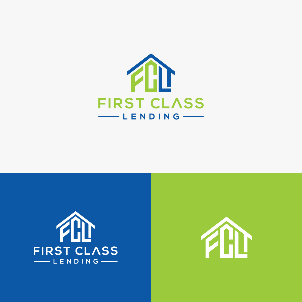 Elegant, Playful Logo Design for First Class Lending by Salina R ...