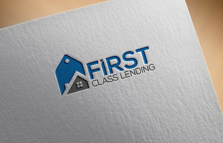 Elegant, Playful Logo Design for First Class Lending by Helpless ...
