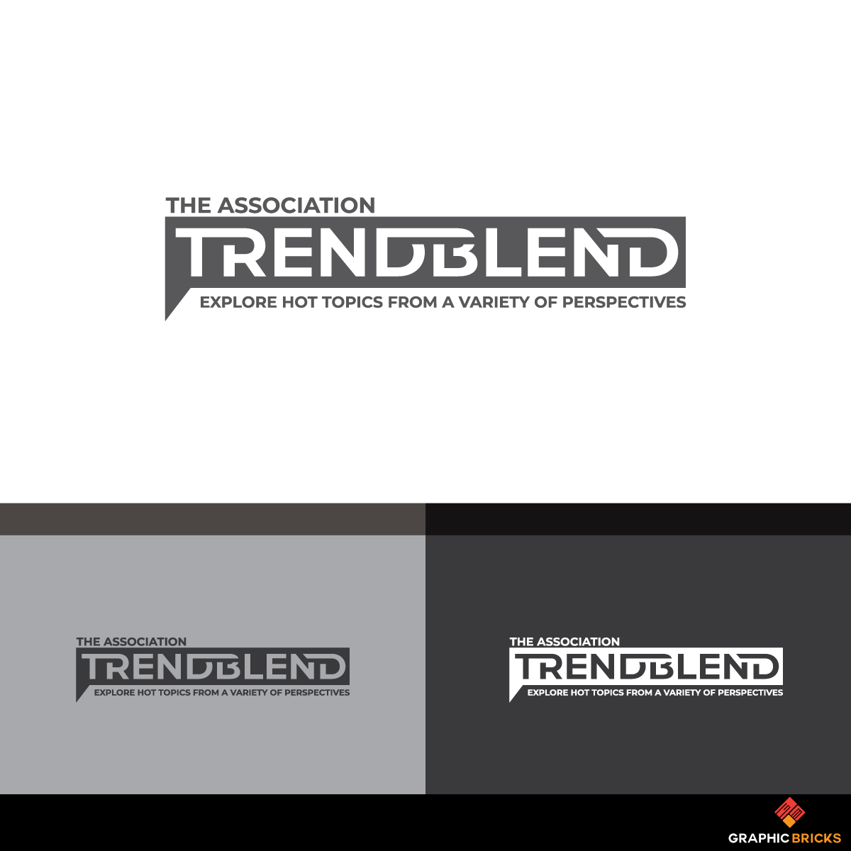 Bold, Modern Logo Design for The Association TrendBlend by Graphic ...