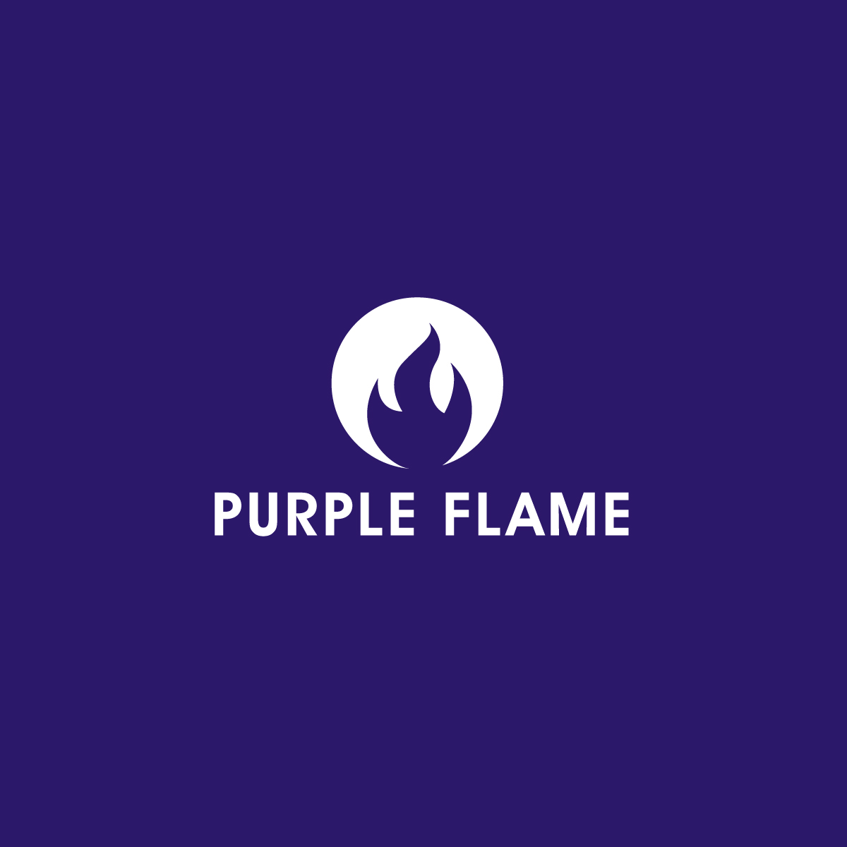 Serious, Masculine, Clothing Logo Design for Purple Flame by Kreative ...