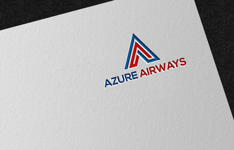 Masculine, Modern Logo Design for Azure Airways by Malkuchulu | Design ...