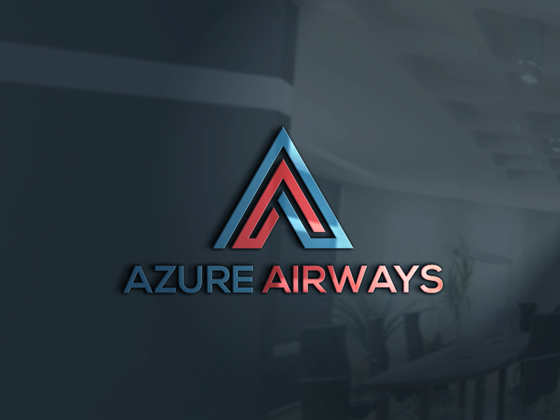 Masculine, Modern Logo Design for Azure Airways by Malkuchulu | Design ...