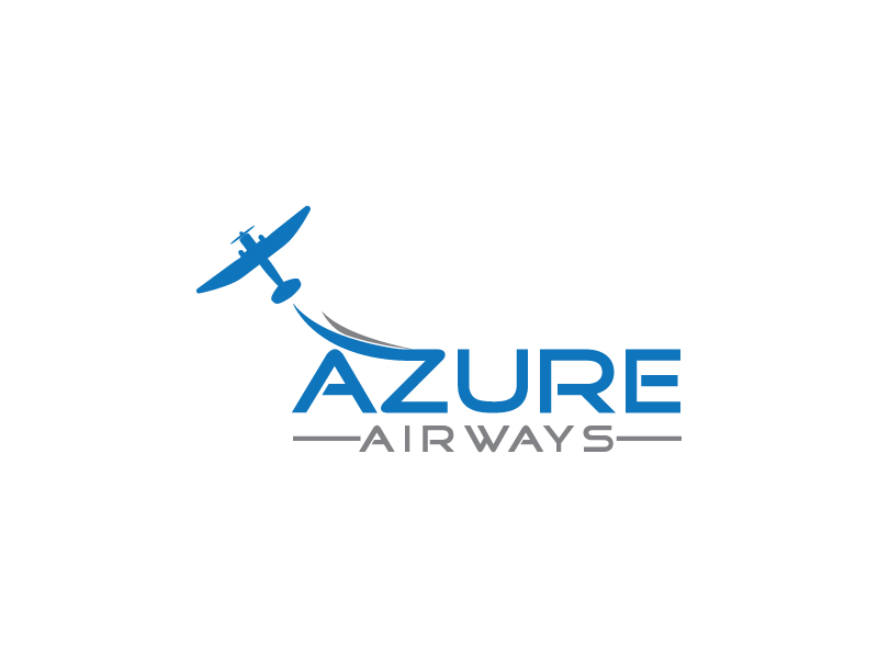 Masculine, Modern Logo Design for Azure Airways by Rixes tay | Design ...