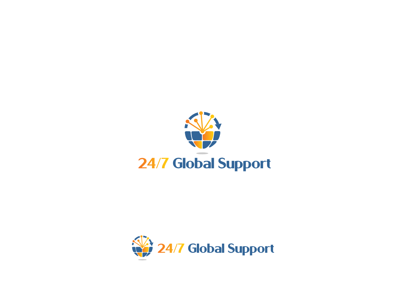Modern, Bold, Virtual Assistant Logo Design for 24/7 Global Support by ...