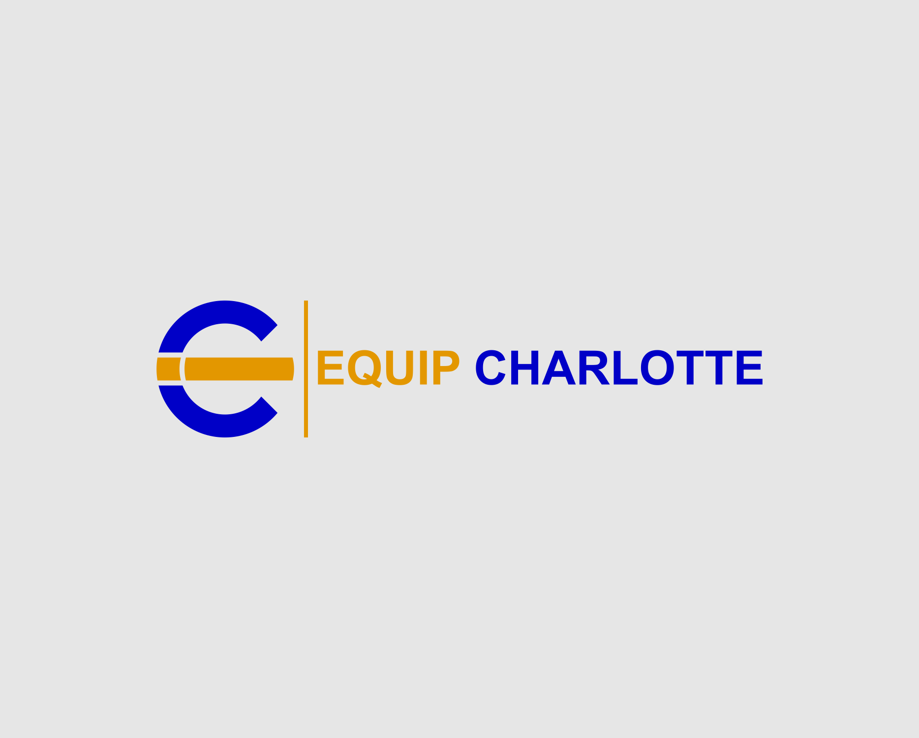 Logo Design for Equip Charlotte/Transformation through Training by as ...