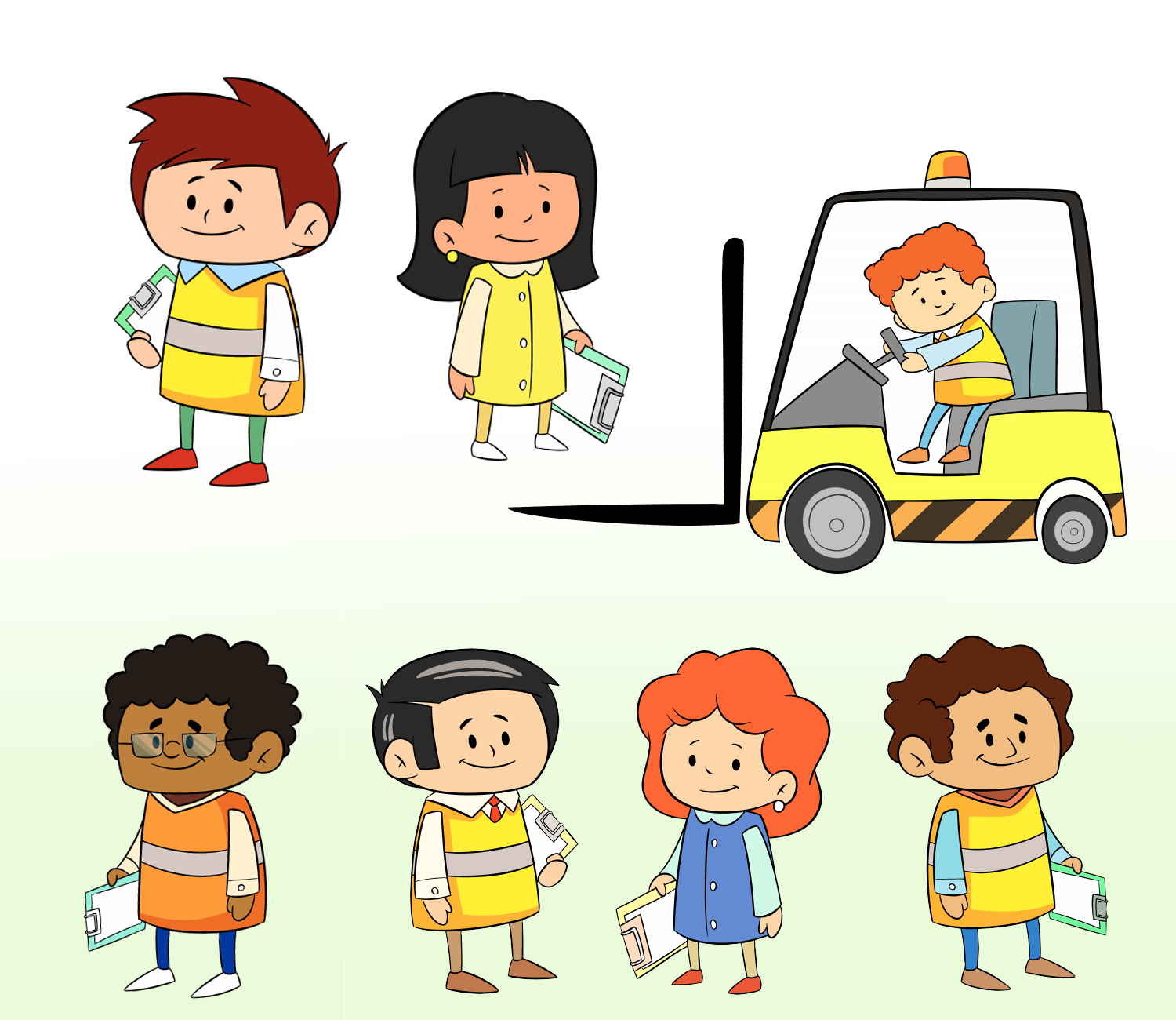 Modern, Conservative Character Design for a Company by lounici 3 ...