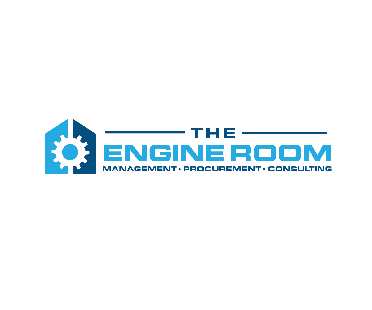 Logo Design for The Engine room. Management, procurement, consulting by ...