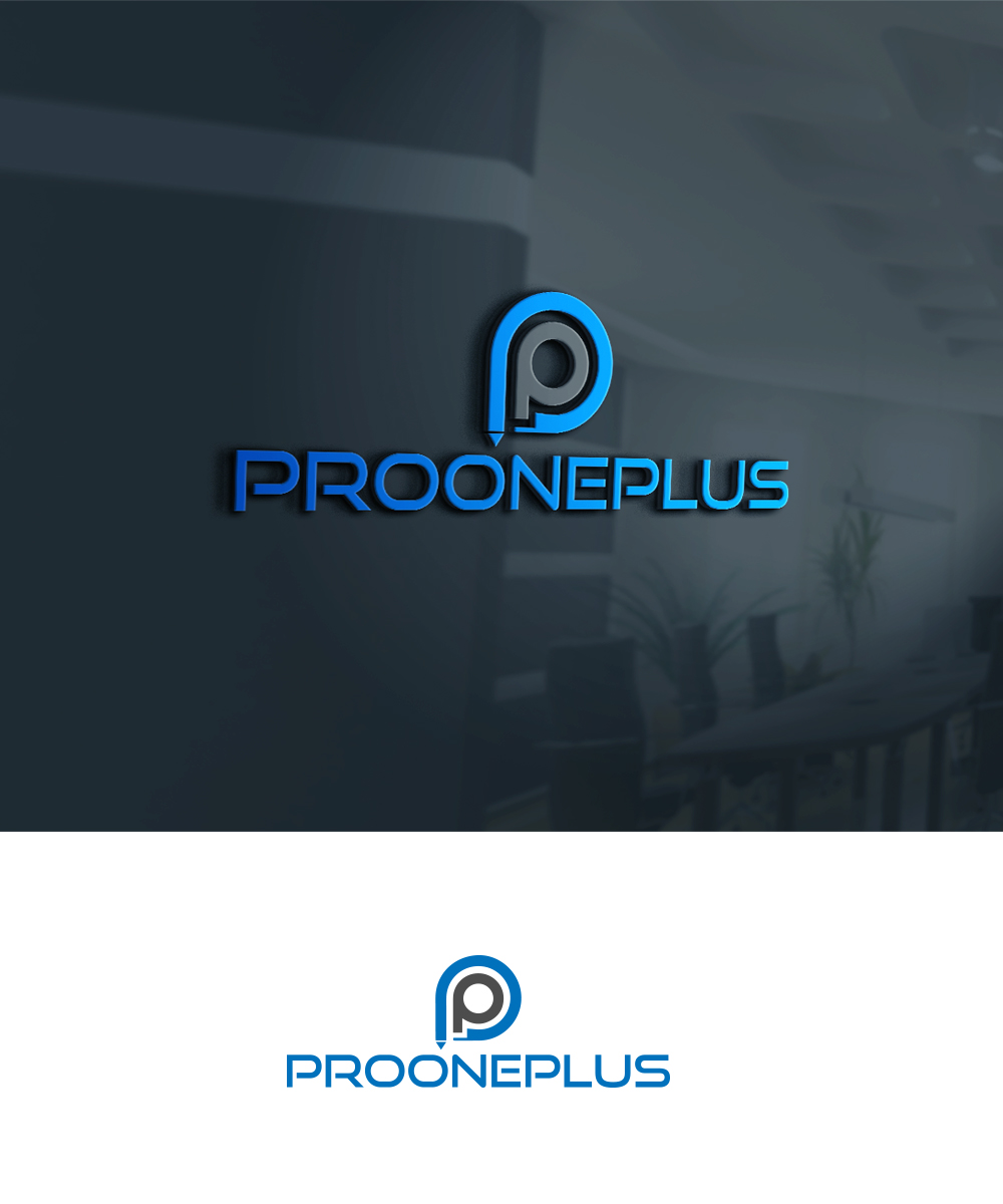 Serious, Modern Logo Design for ProOnePlus by zainy gill | Design #21517052